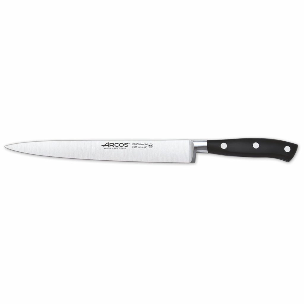 Cuchillo fileteador flexible de 20 cm - Arcos Riviera 233000 - Cuchillalia