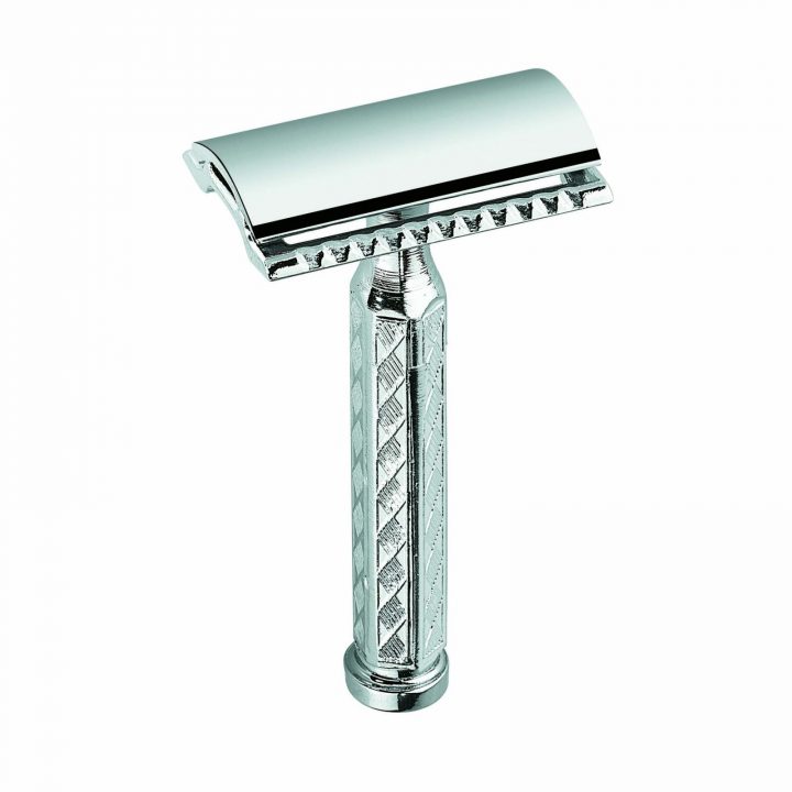 Maquinilla de afeitar Merkur 42 cromada de peine cerrado - Cuchillalia.com