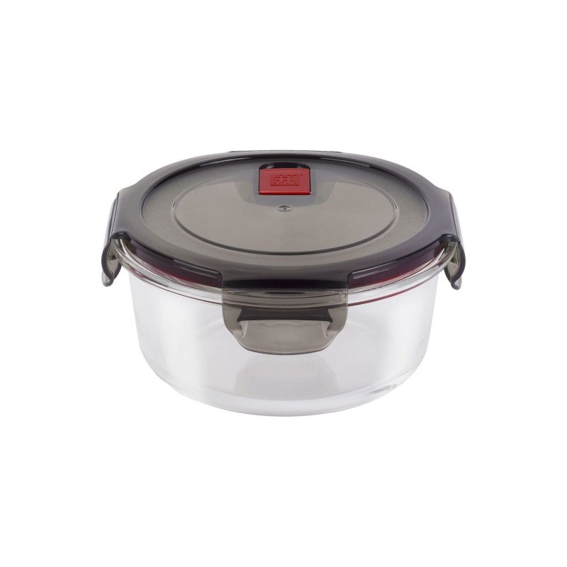 Tupper de cristal circular de 600 ml con tapa | Zwilling Gusto ...