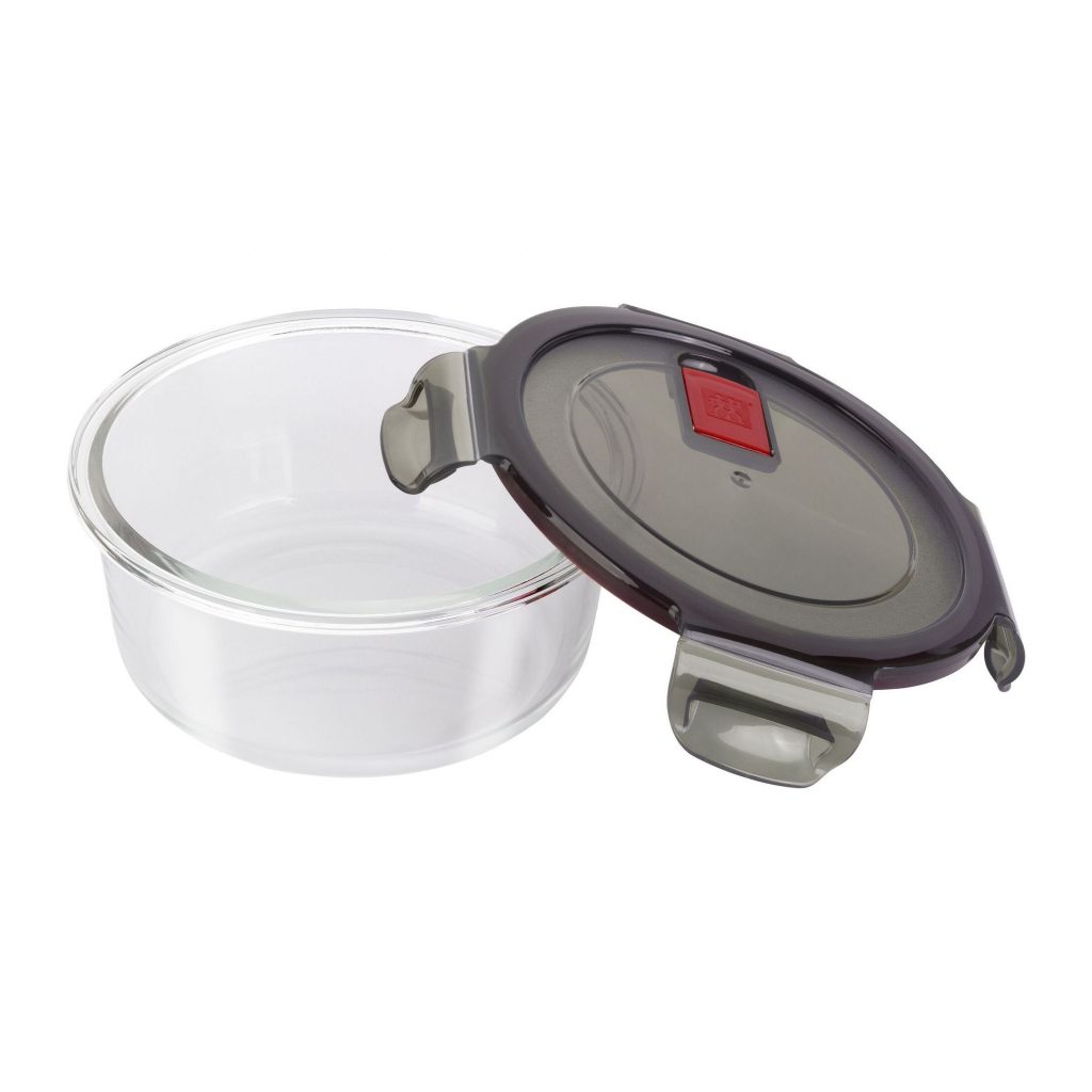 Tupper de cristal circular de 600 ml con tapa | Zwilling Gusto ...