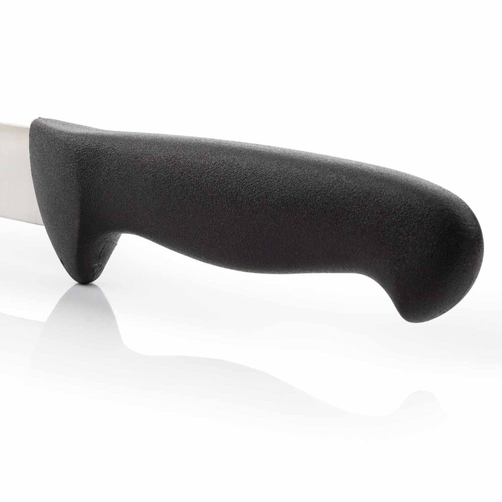 Cuchillo carnicero curvo alveolado de 25 cm mango ergonómico Arcos ...