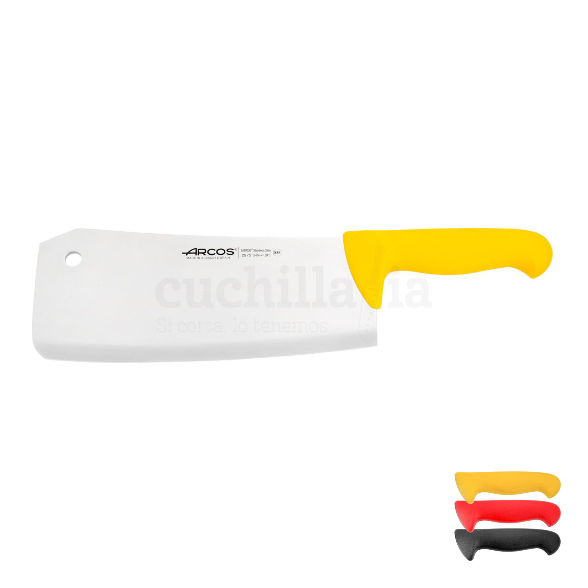 Macheta de 24 cm 700 g mango ergonómico Arcos 2975 - Cuchillalia.com
